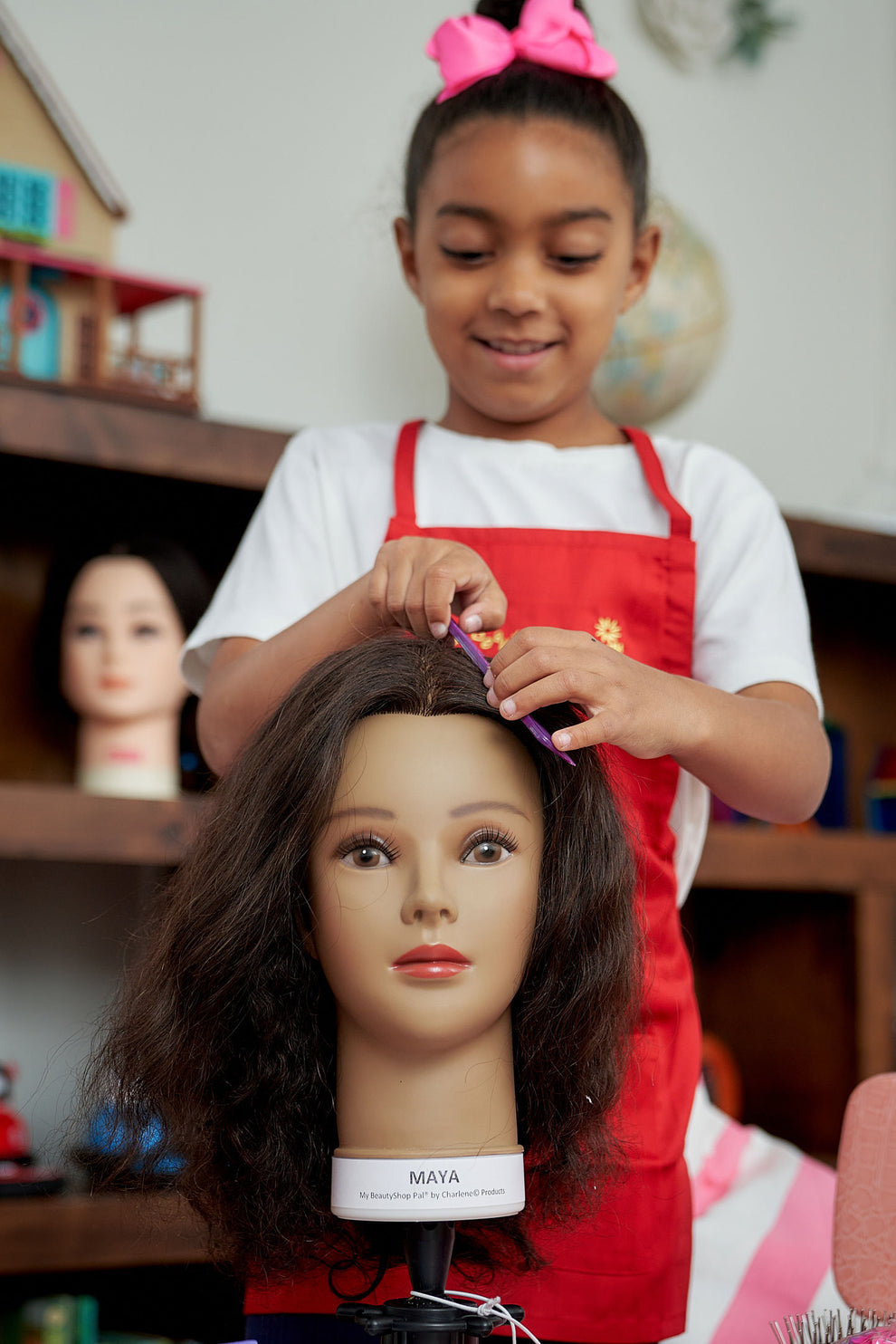My BeautyShop Pal - MAYA Doll and Hair Accessory Premium Kit (#72002 ...