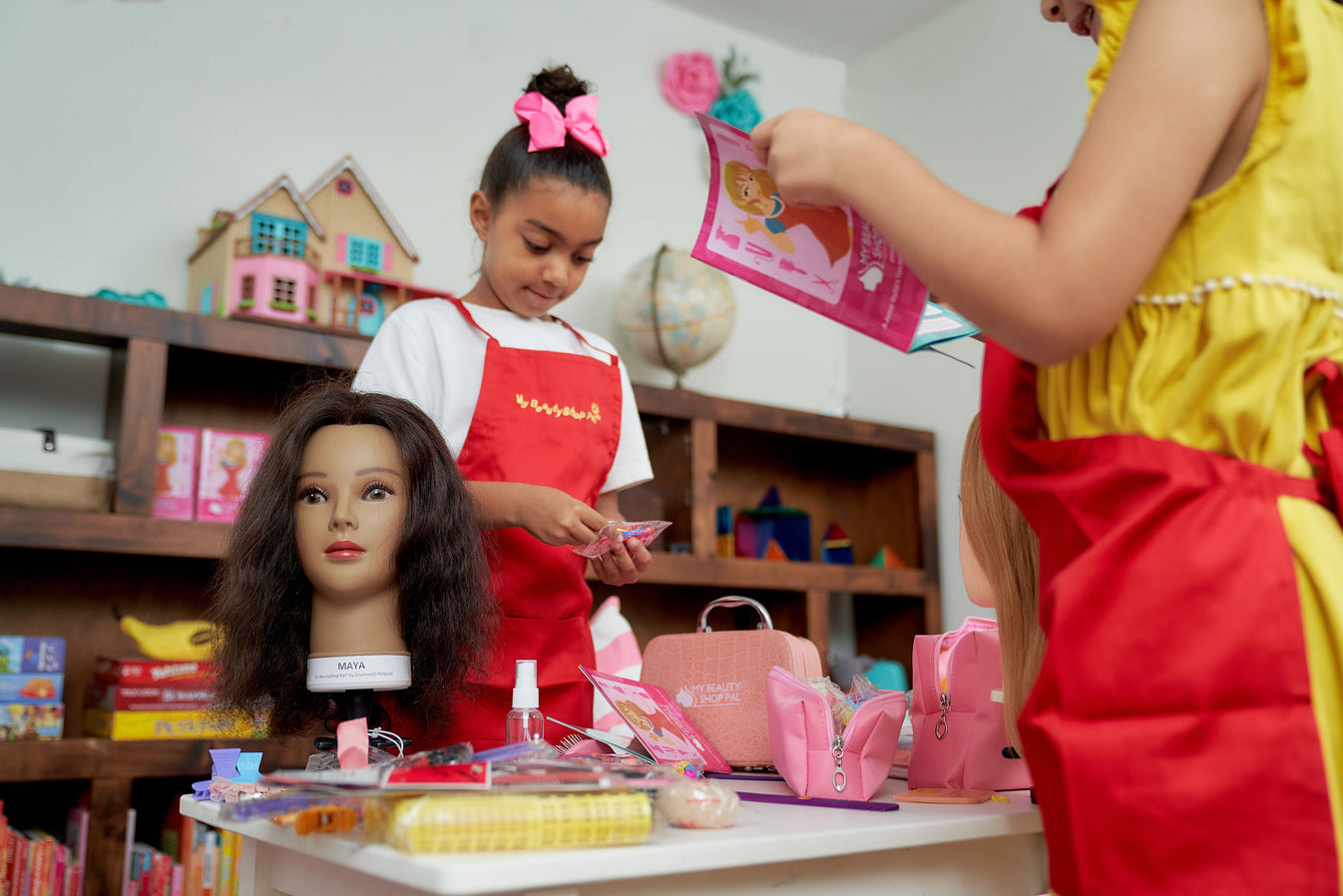 My BeautyShop Pal - MAYA Doll and Hair Accessory Premium Kit (#72002 ...